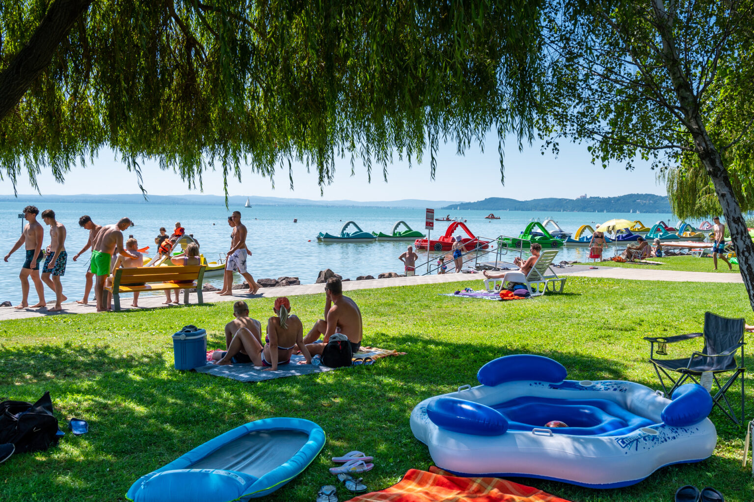 Szezonkezdés a balatonfüredi strandokon – BALATONFÜREDI STRANDOK